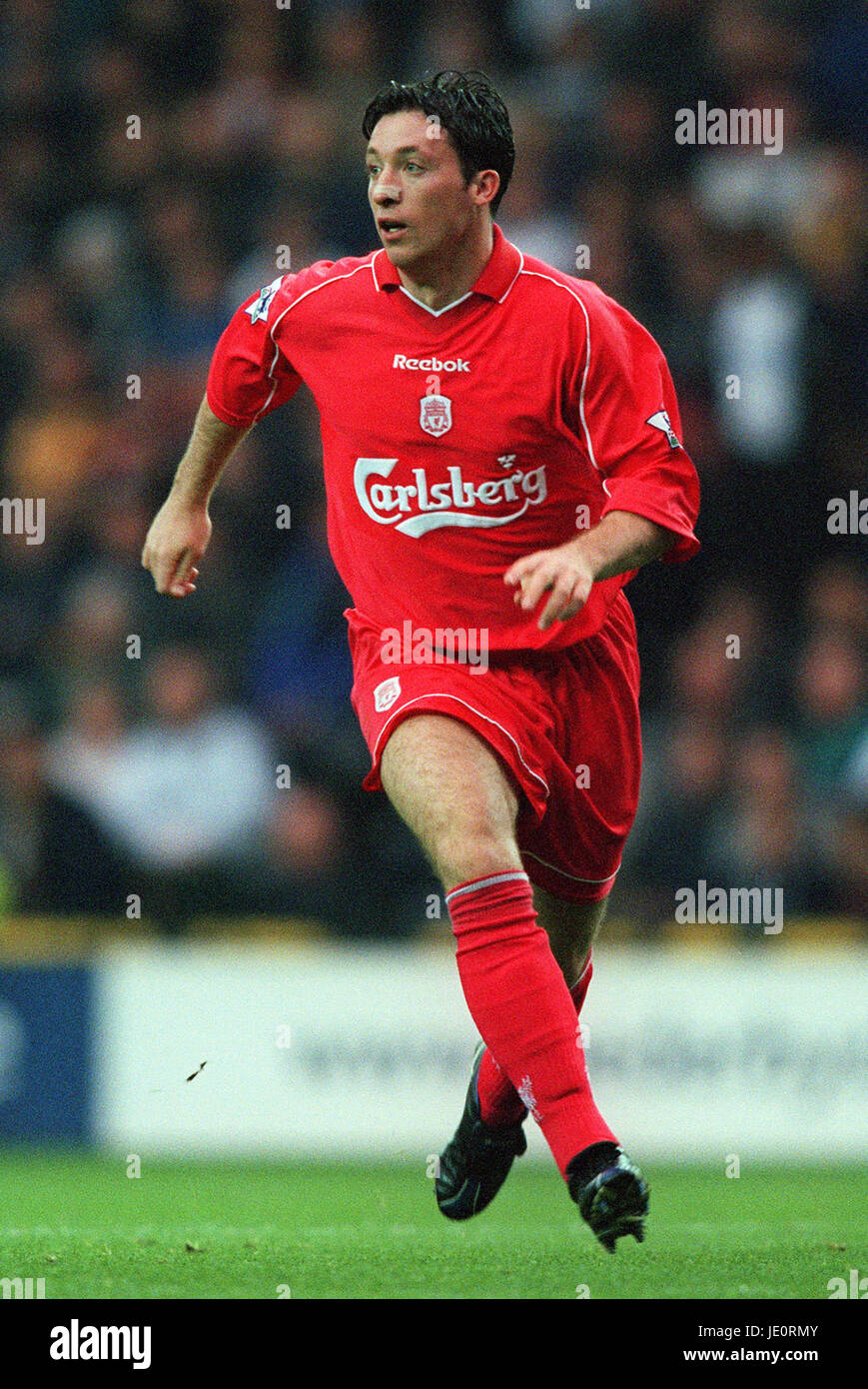 ROBBIE FOWLER LIVERPOOL FC DERBY PRIDE PARK 15 October 2000 Stock Photo ...