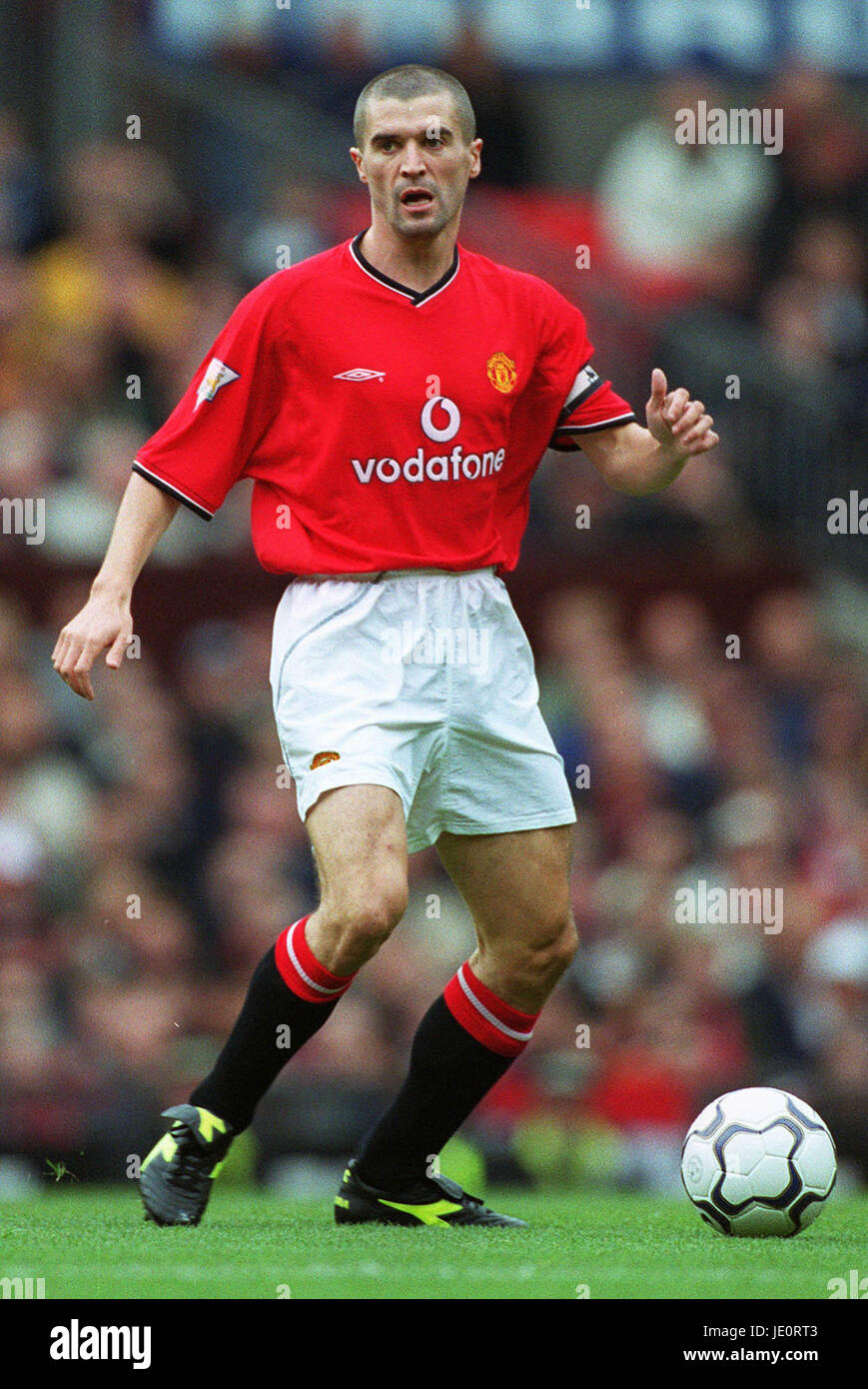 ROY KEANE MANCHESTER UNITED FC MANCHESTER OLD TRAFFORD 21 October 2000 ...