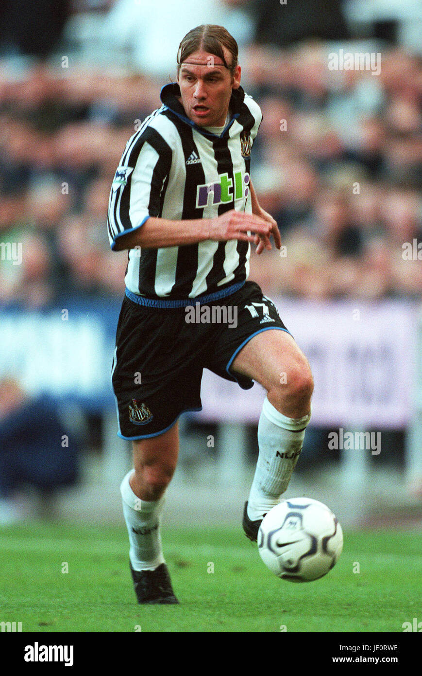 DANIEL CORDONE NEWCASTLE UNITED FC 21 October 2000 Stock Photo - Alamy