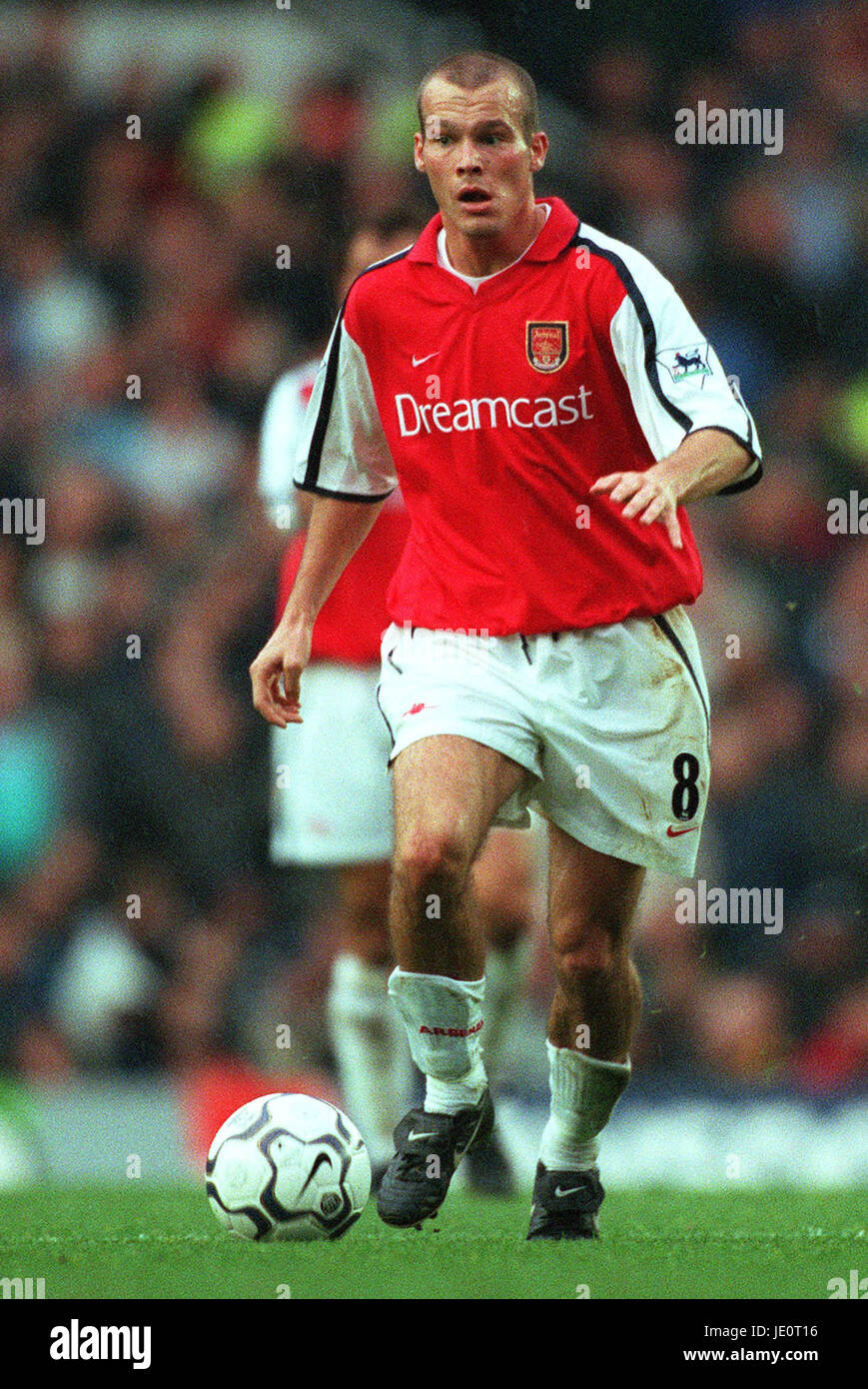 FREDRIK LJUNGBERG ARSENAL FC 28 October 2000 Stock Photo - Alamy