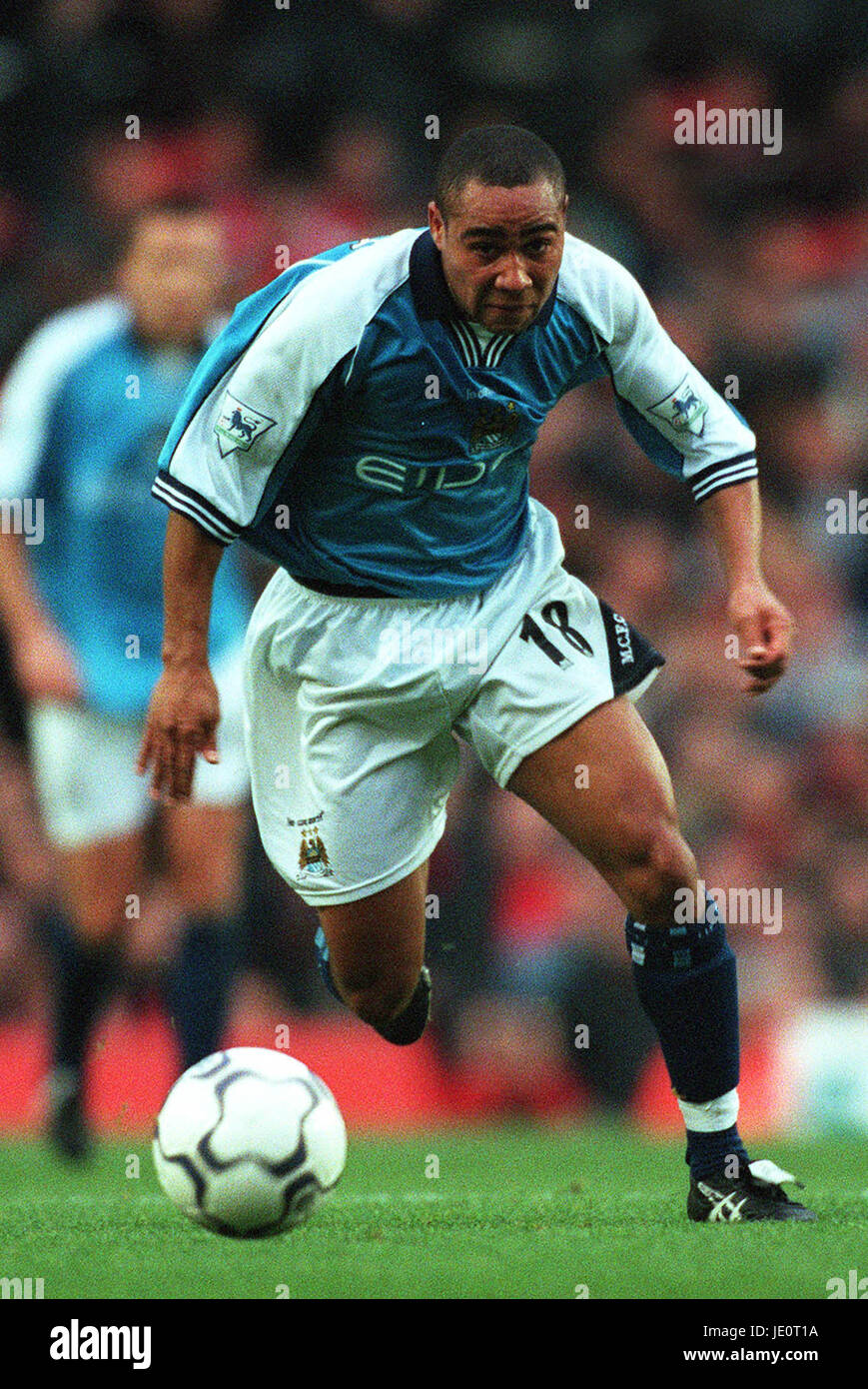 JEFF WHITLEY MANCHESTER CITY FC 28 October 2000 Stock Photo - Alamy