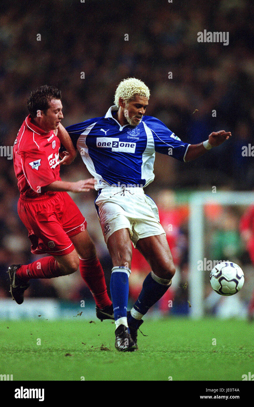 ABEL XAVIER & ROBBIE FOWLER LIVERPOOL V EVERTON LIVERPOOL ANFIELD 28 ...