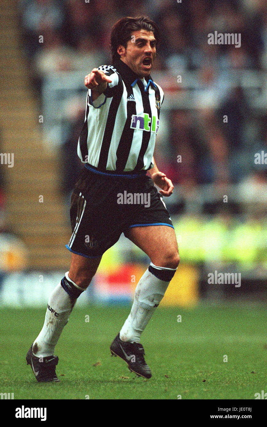 CLARENCE ACUNA NEWCASTLE UNITED FC ST JAMES PARK NEWCASTLE ENGLAND 04 ...