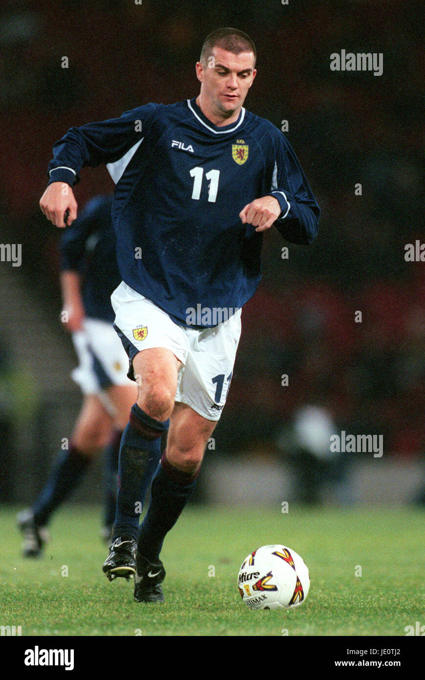 DOMINIC MATTEO SCOTLAND & LEEDS UNITED FC HAMPDEN PARK GLASGOW GLASGOW ...