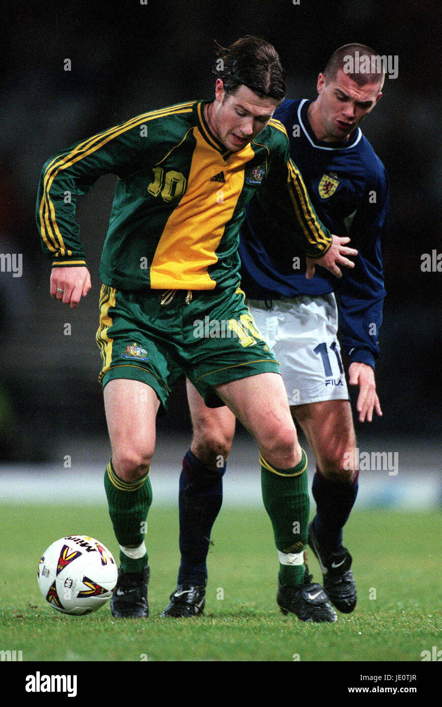 EMERTON & MATTEO SCOTLAND V AUSTRALIA HAMPDEN PARK GLASGOW GLASGOW ...