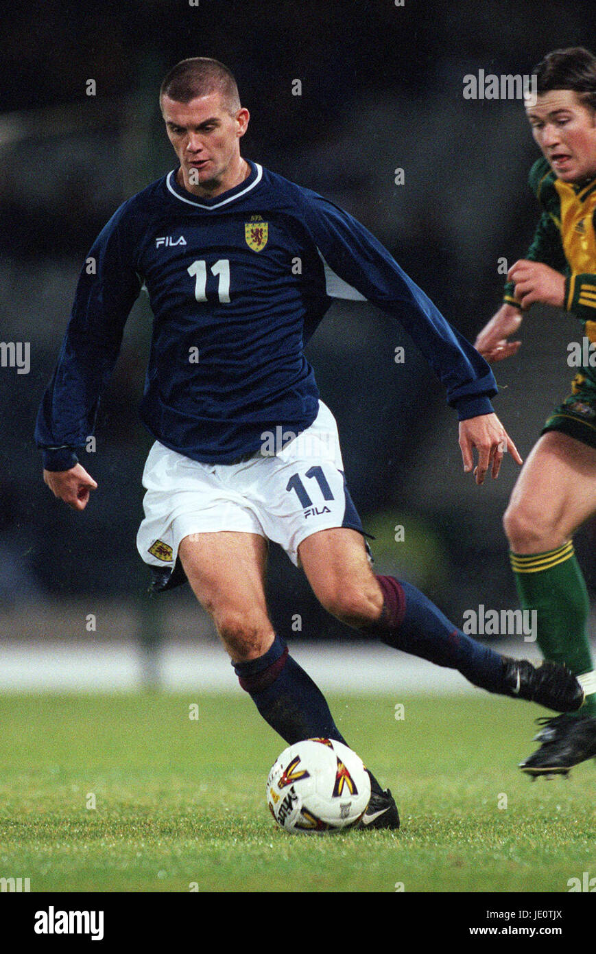 DOMINIC MATTEO SCOTLAND & LEEDS UNITED FC HAMPDEN PARK GLASGOW GLASGOW ...
