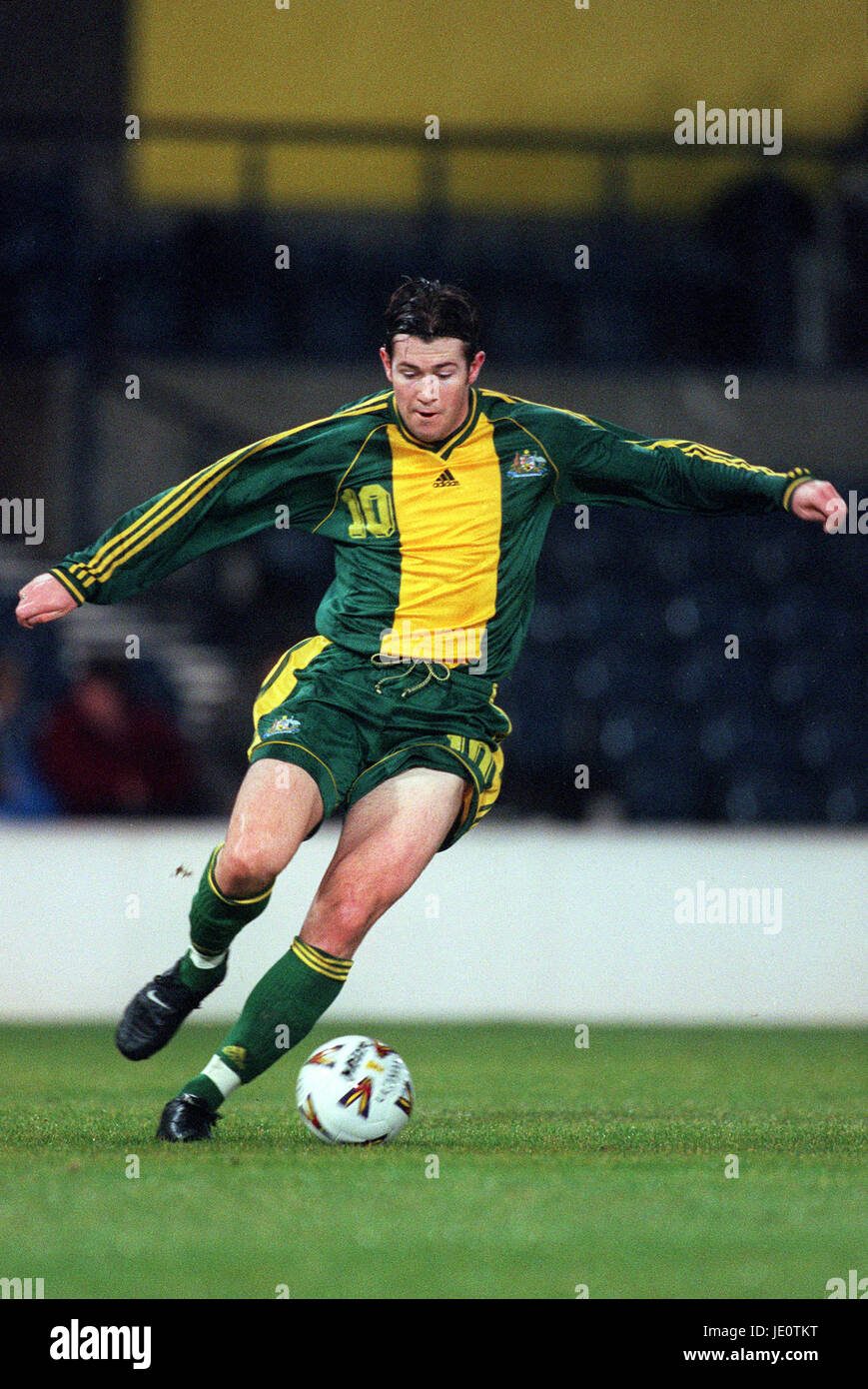 BRETT EMERTON AUSTRALIA & FEYENOORD HAMPDEN PARK GLASGOW GLASGOW ...