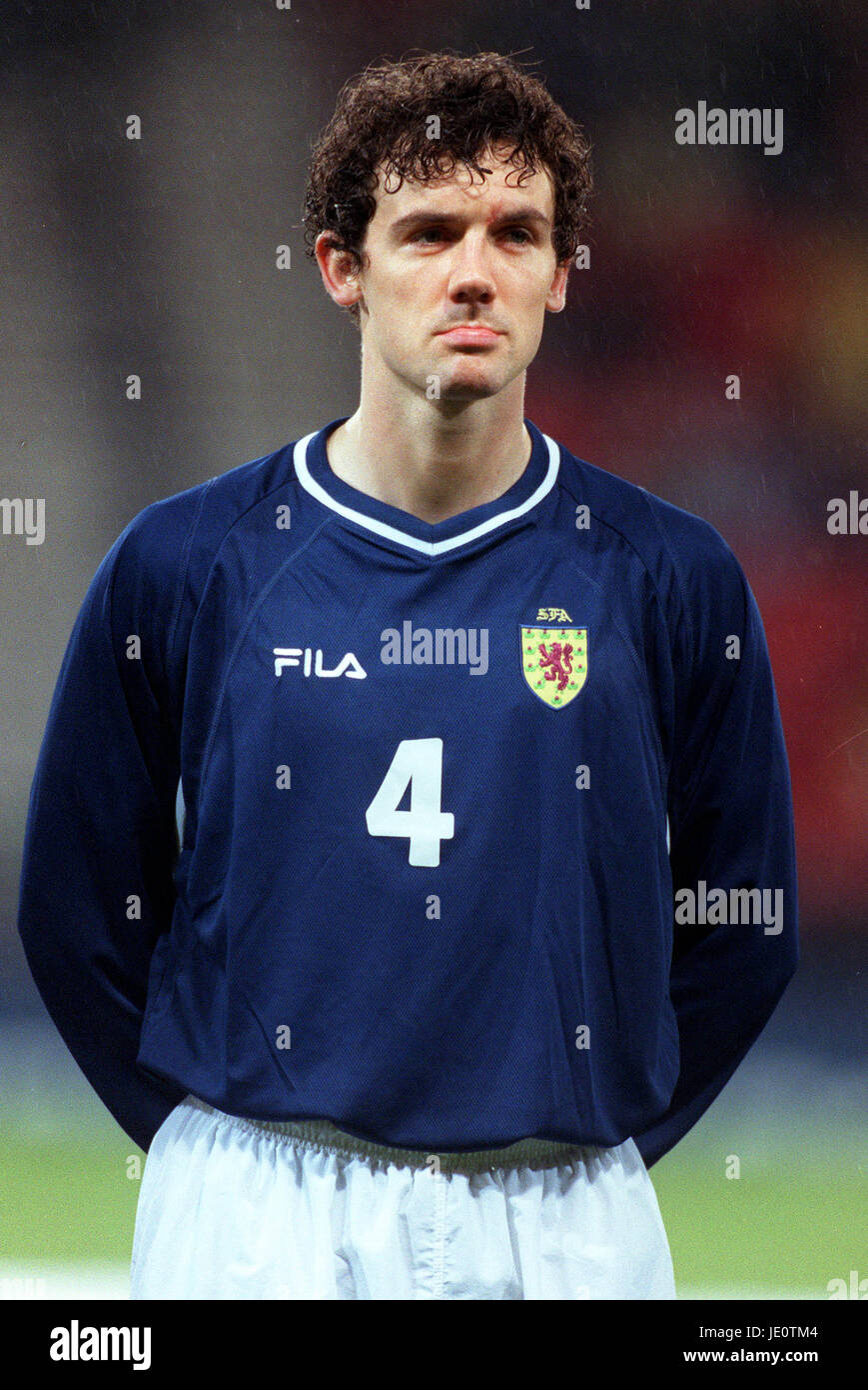 CHRISTIAN DAILLY SCOTLAND & BLACKBURN ROVERS FC HAMPDEN PARK GLASGOW ...