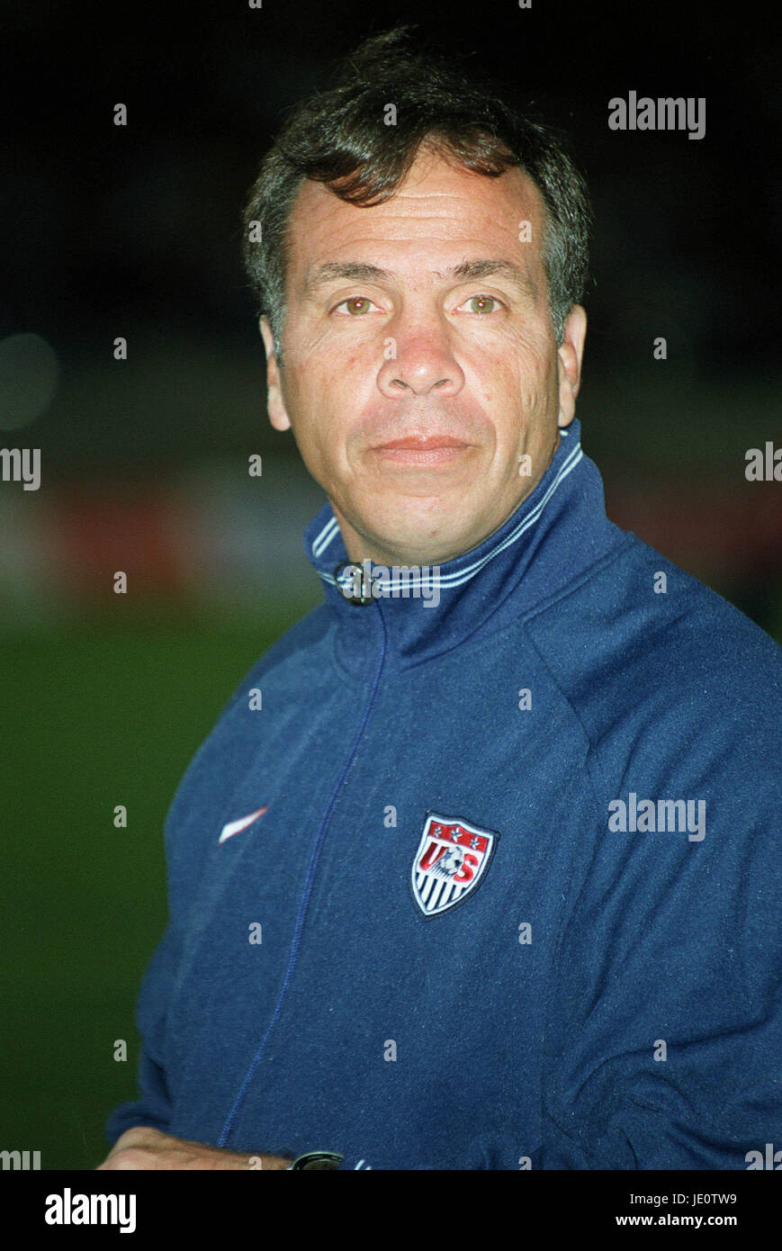 BRUCE ARENA USA HEAD COACH MEMORIAL COLISEUM LOS ANGELES USA 25 October ...