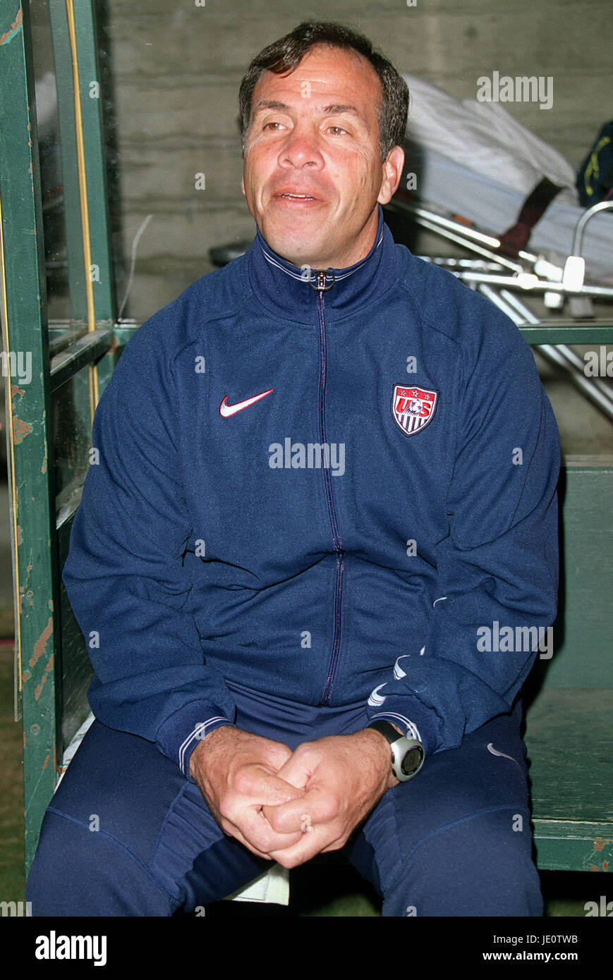 BRUCE ARENA USA HEAD COACH MEMORIAL COLISEUM LOS ANGELES USA 25 October ...