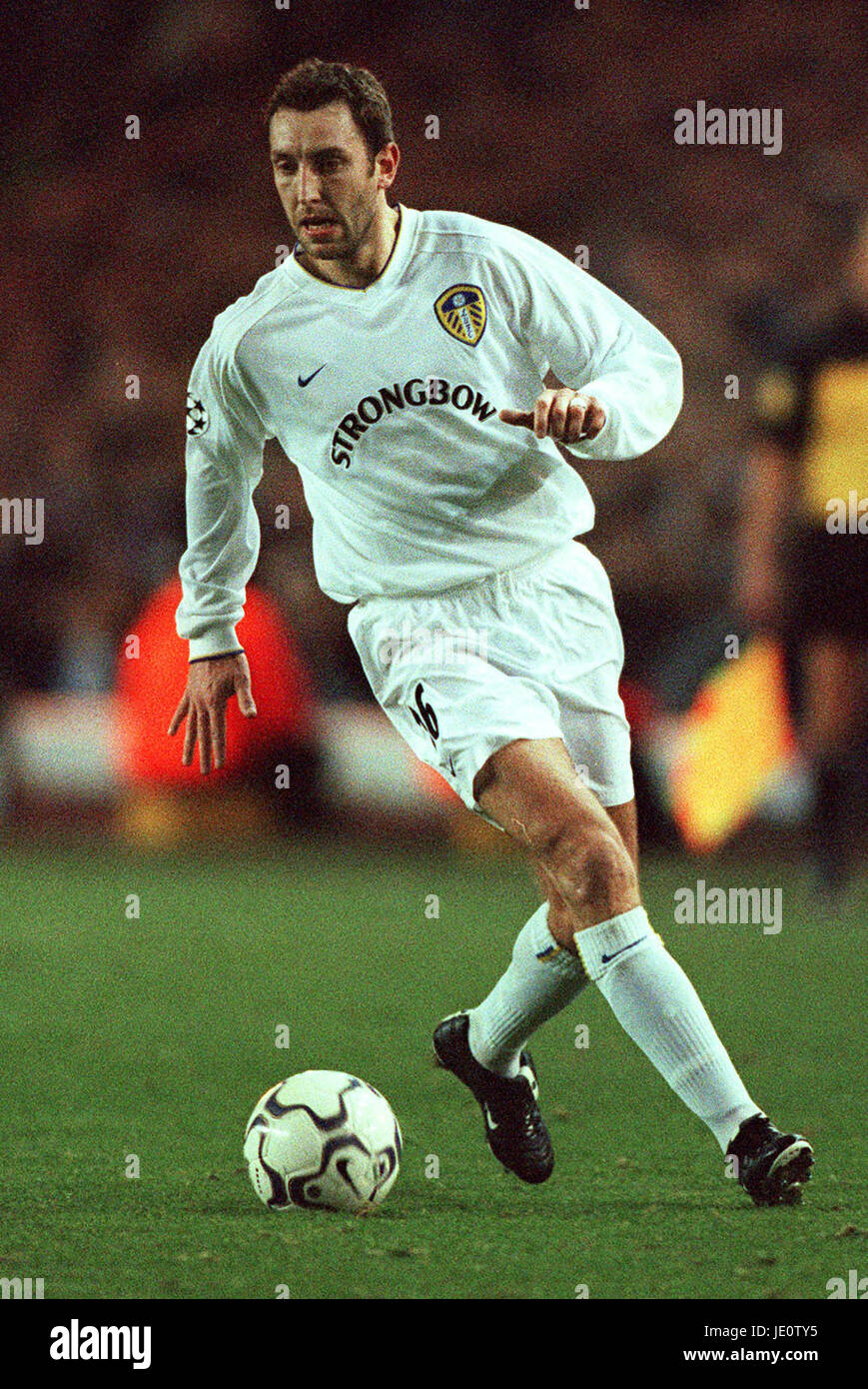 JASON WILCOX LEEDS UNITED FC LEEDS ELLAND ROAD 22 November 2000 Stock ...
