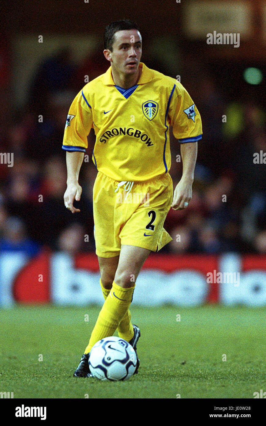 GARY KELLY LEEDS UNITED FC FILBERT STREET LEICESTER LEICESTER ENGLAND ...