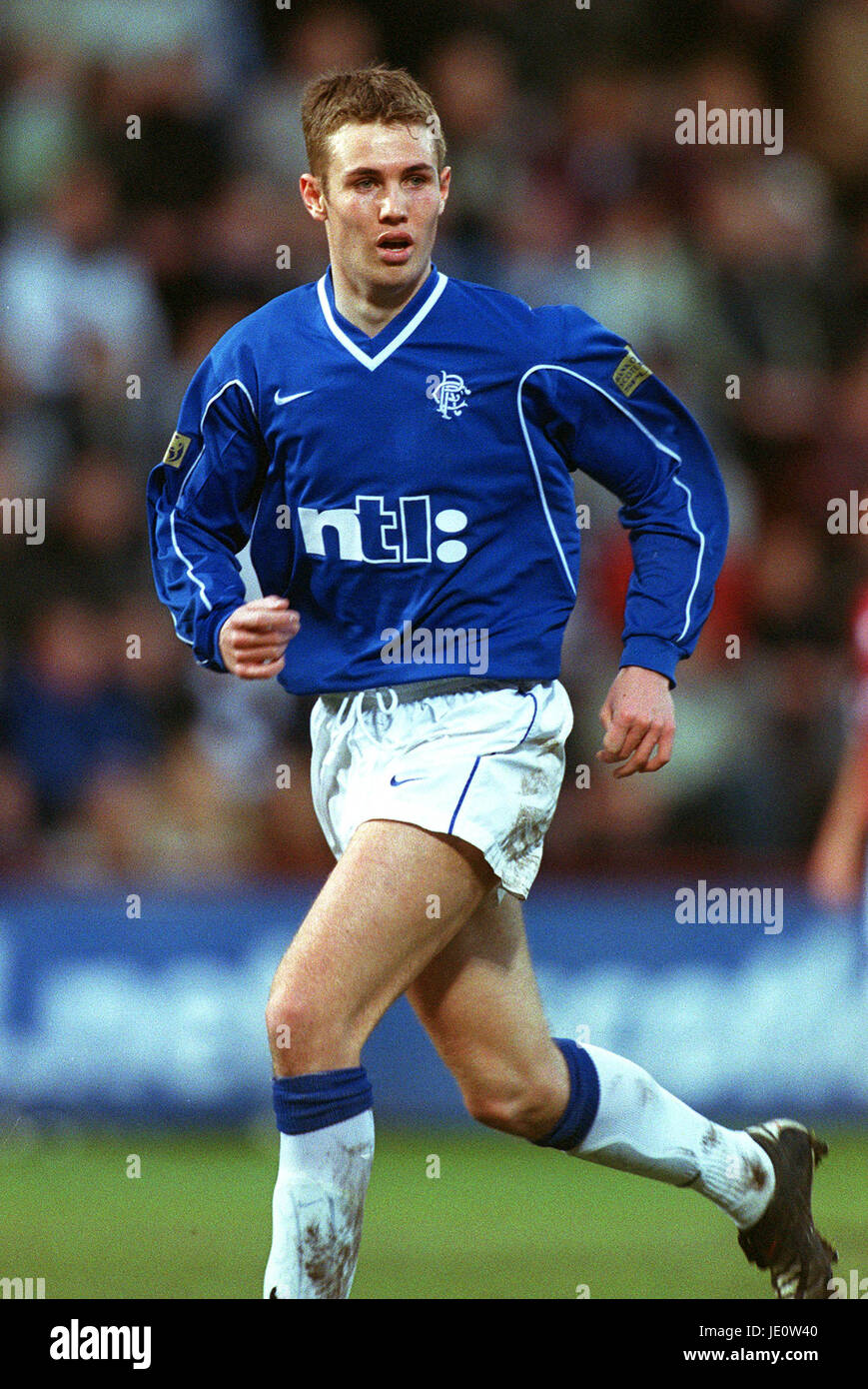 KENNY MILLER GLASGOW RANGERS FC 02 December 2000 Stock Photo - Alamy