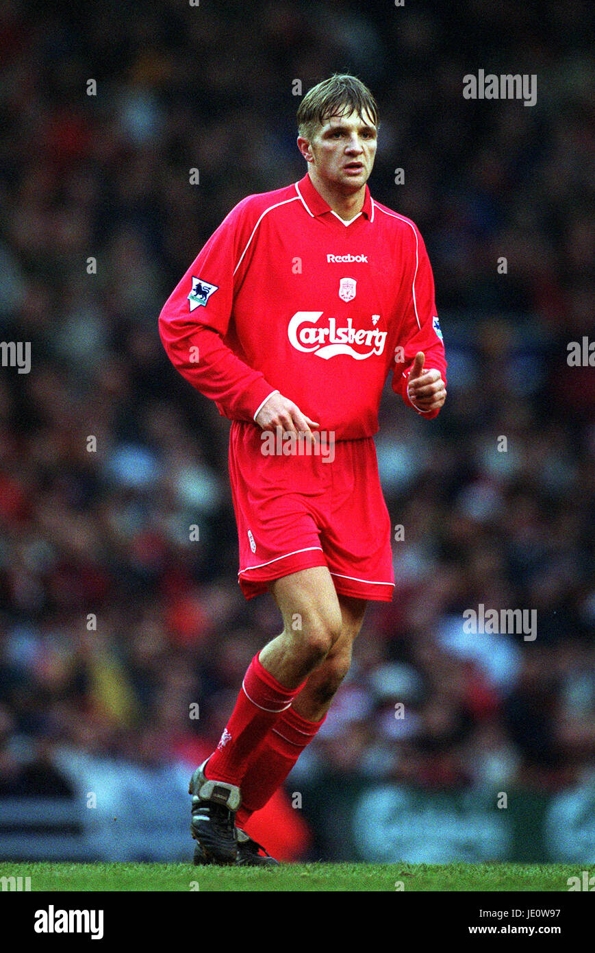 IGOR BISCAN LIVERPOOL FC LIVERPOOL ANFIELD 23 December 2000 Stock Photo ...