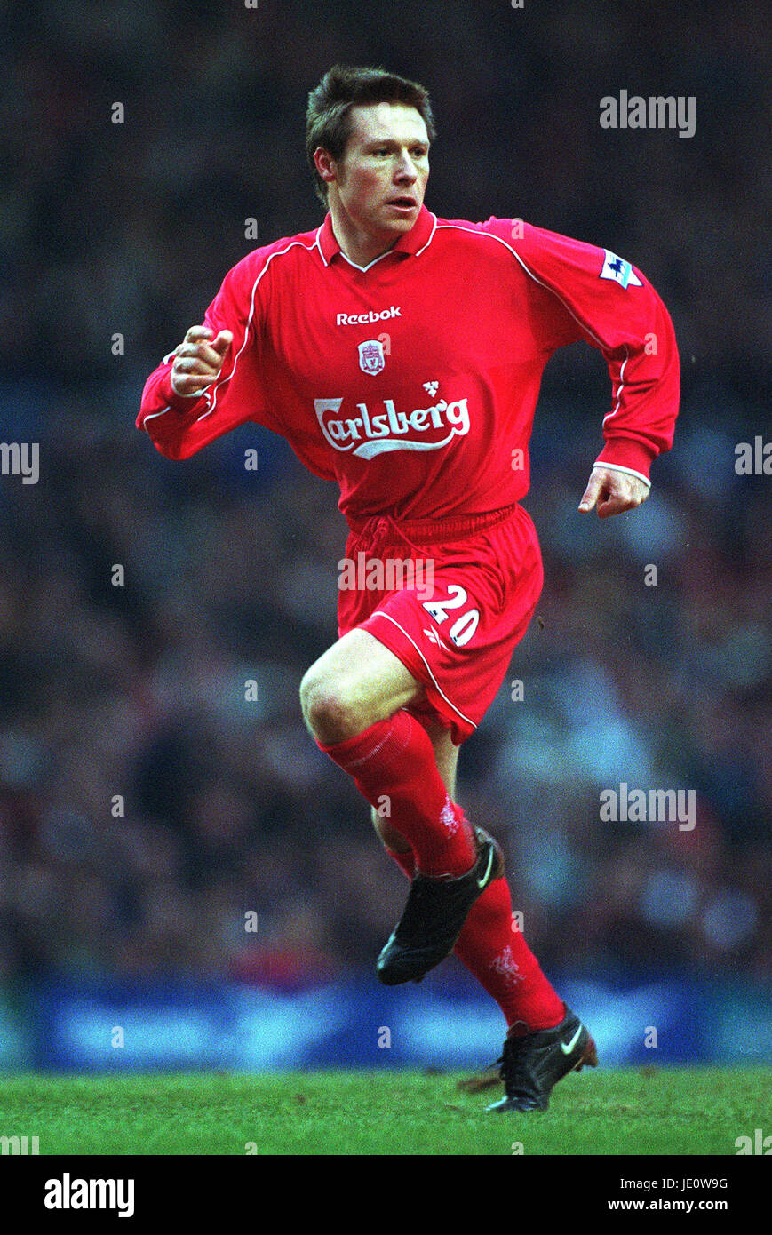 NICK BARMBY LIVERPOOL FC LIVERPOOL ANFIELD 23 December 2000 Stock Photo ...