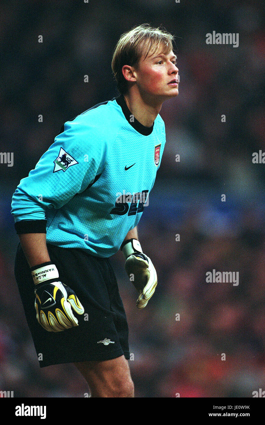 ALEX MANNINGER ARSENAL FC LIVERPOOL ANFIELD 23 December 2000 Stock ...