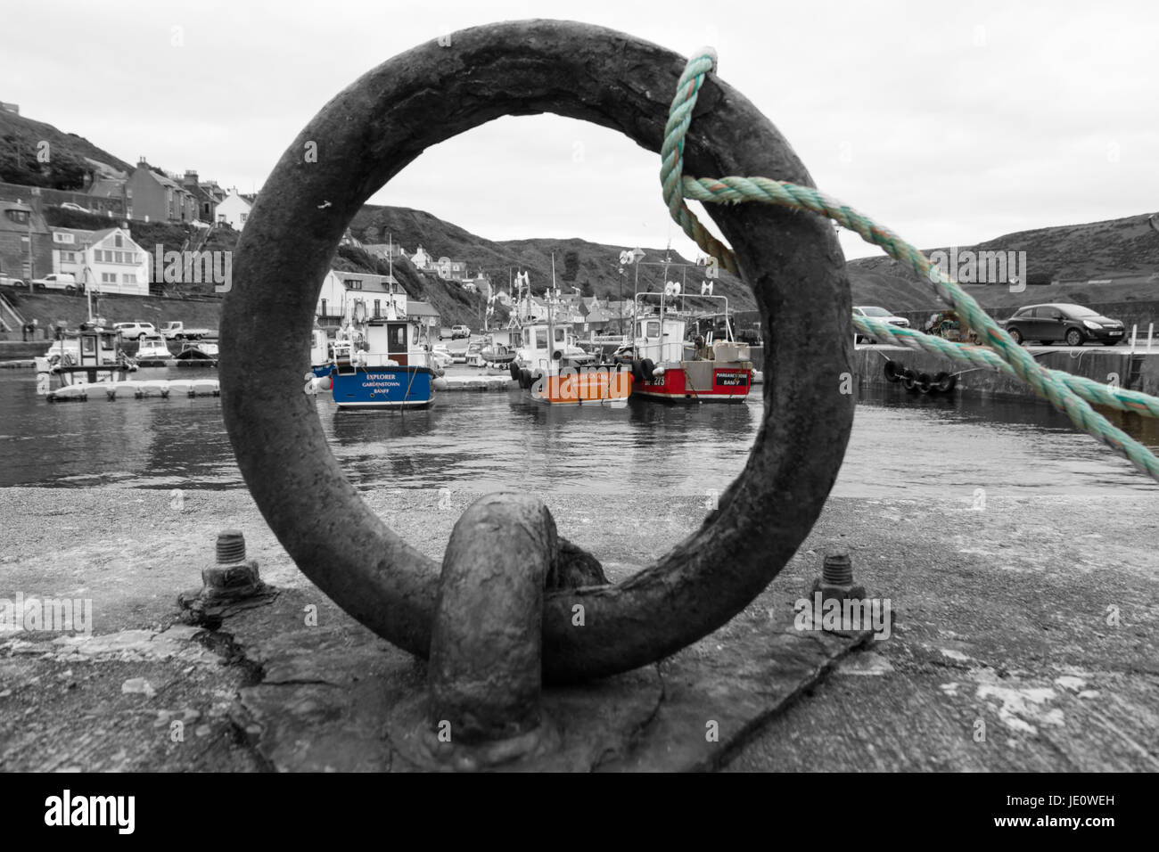 through a ring Stock Photo - Alamy