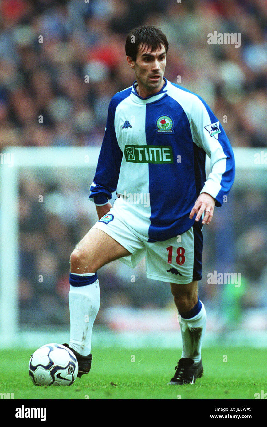 KEITH GILLESPIE BLACKBURN ROVERS FC EWOOD PARK BLACKBURN 17 November ...