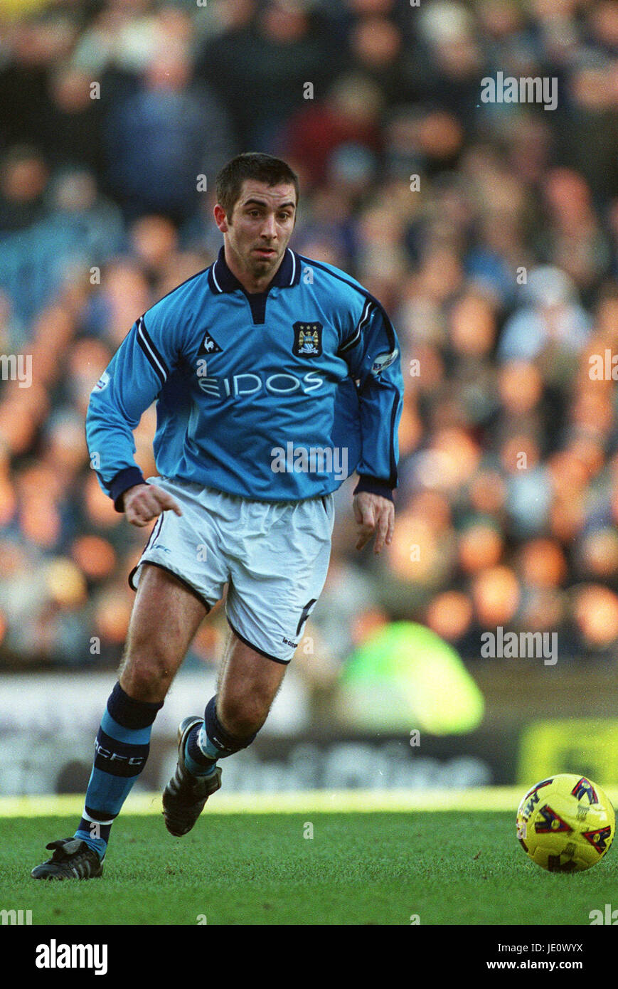 KEVIN HORLOCK MANCHESTER CITY FC ST ANDREWS BIRMINGAM 29 December 2001 ...