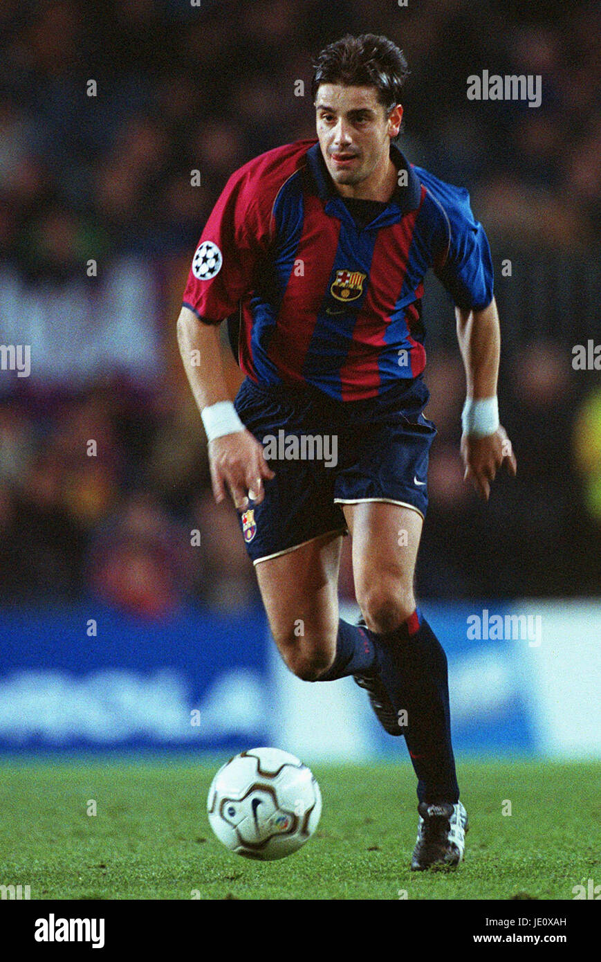 FRANCESCO COCO FC BARCELONA NOU CAMP BARCELONA 05 December 2001 Stock ...