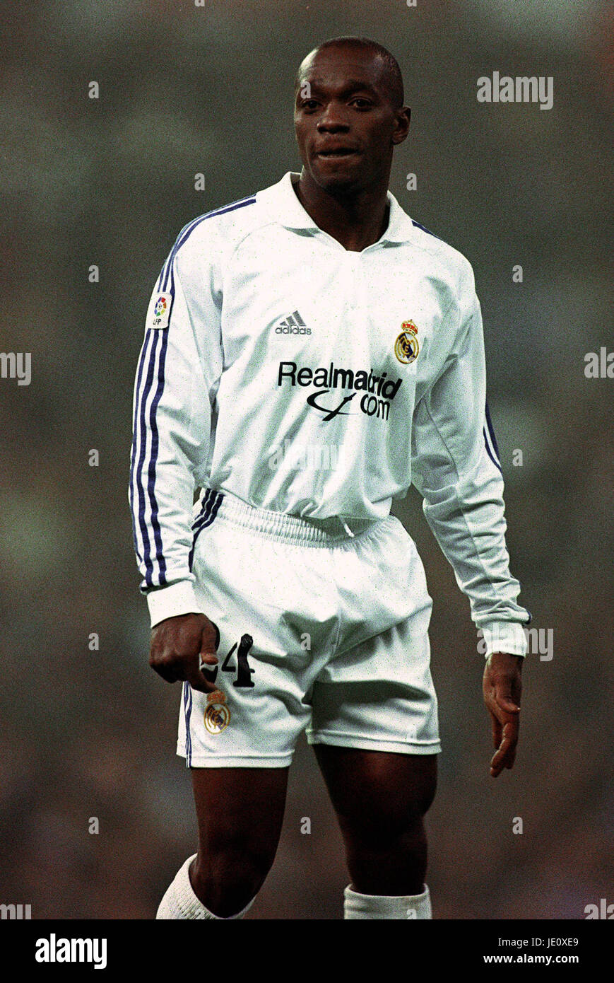 CLAUDE MAKELELE REAL MADRID CF BERNABEU MADRID 01 December 2001 Stock ...