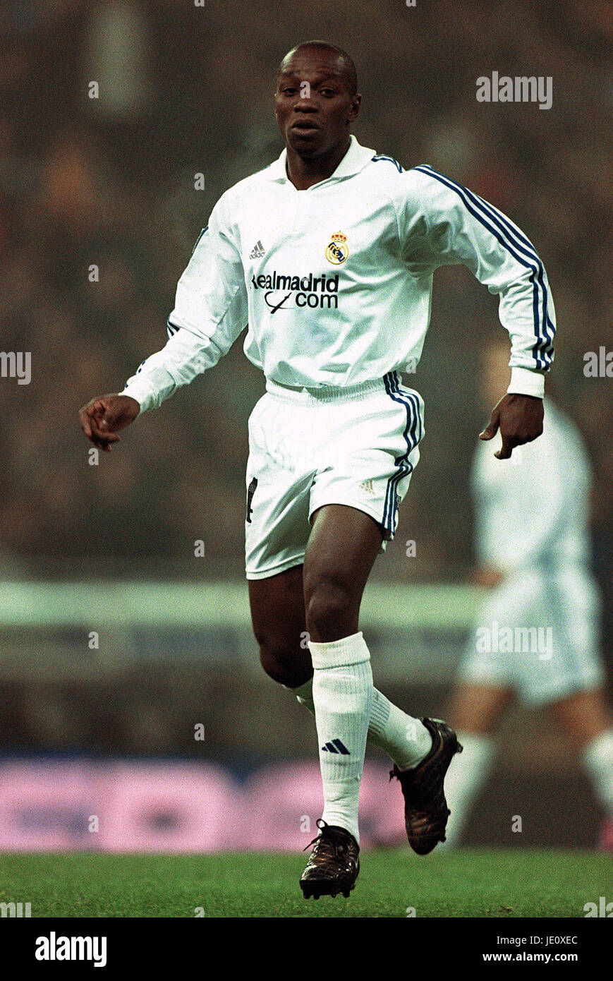 CLAUDE MAKELELE REAL MADRID CF BERNABEU MADRID 01 December 2001 Stock ...