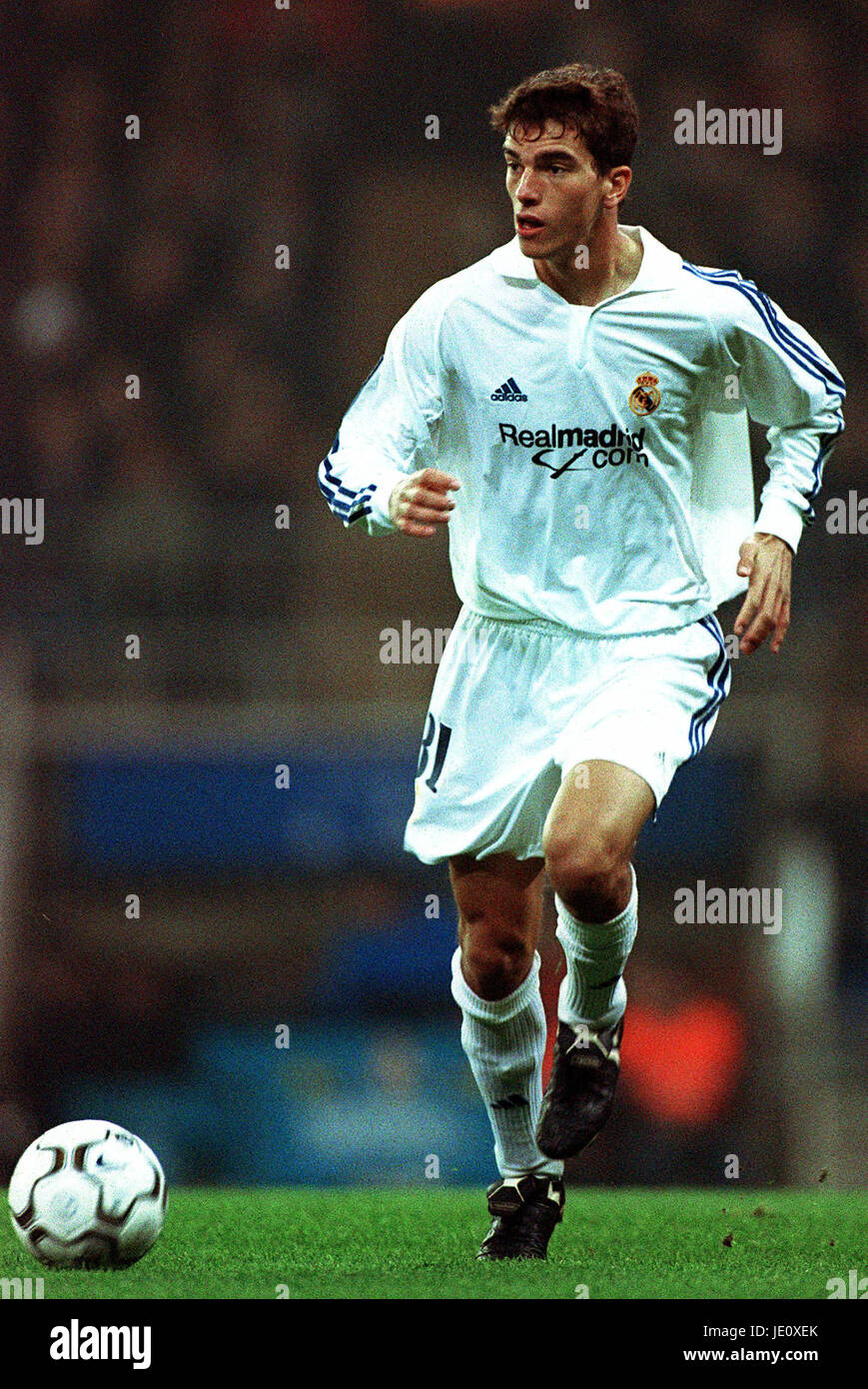 PAVON REAL MADRID CF BERNABEU MADRID 01 December 2001 Stock Photo - Alamy