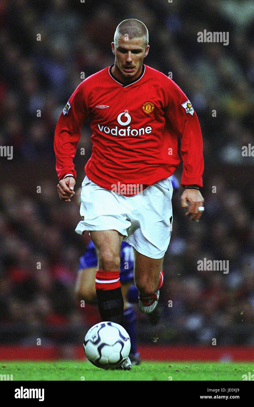 DAVID BECKHAM MANCHESTER UNITED FC OLD TRAFFORD MANCHESTER ENGLAND 17 ...