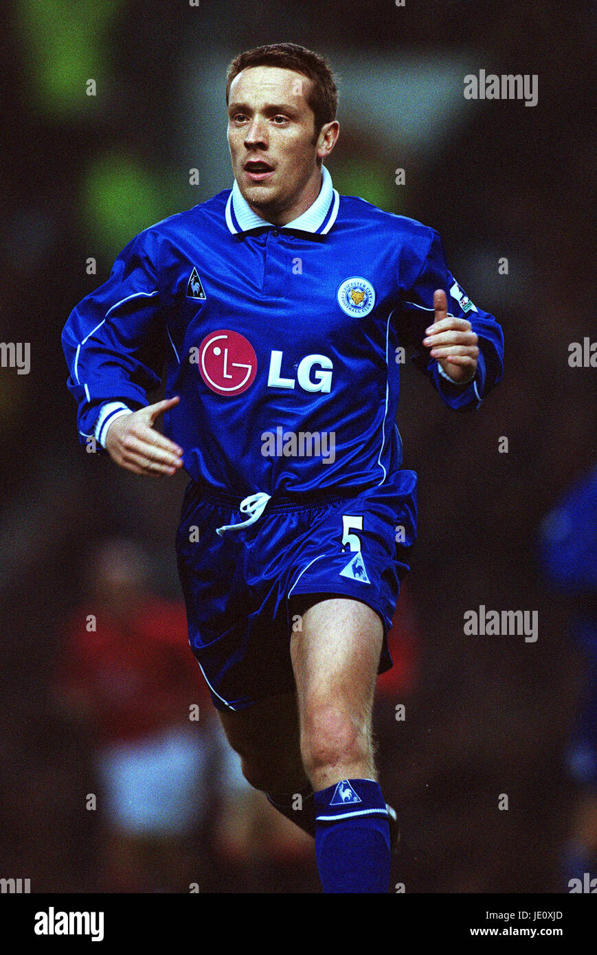 ALAN ROGERS LEICESTER CITY FC OLD TRAFFORD MANCHESTER ENGLAND 17 ...