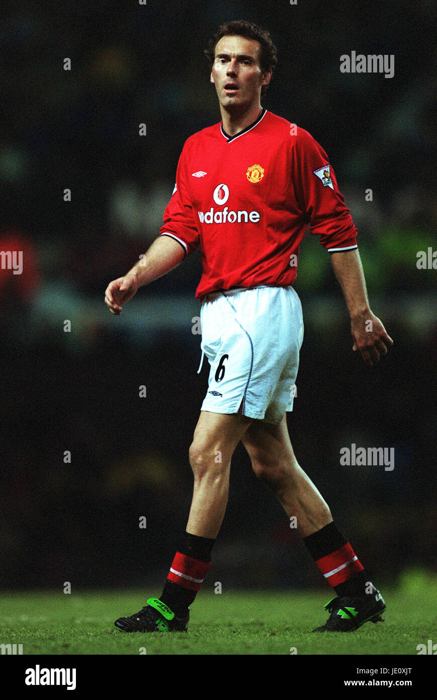 LAURENT BLANC MANCHESTER UNITED FC OLD TRAFFORD MANCHESTER ENGLAND 17 ...