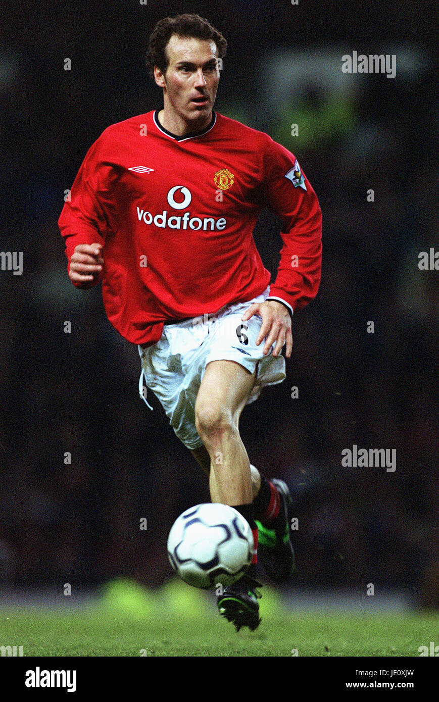LAURENT BLANC MANCHESTER UNITED FC OLD TRAFFORD MANCHESTER ENGLAND 17 ...