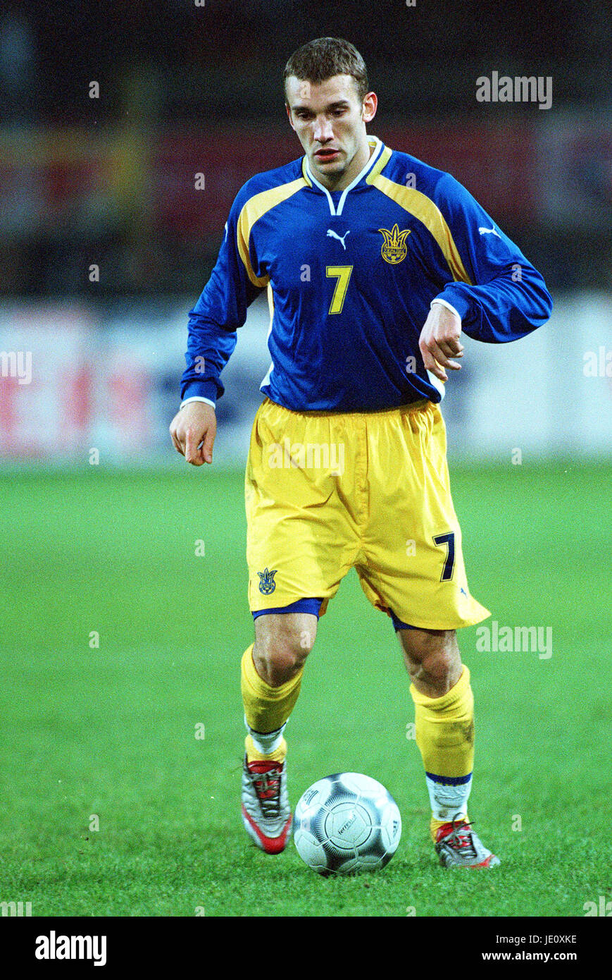 ANDRIY SHEVCHENKO UKRAINE DORTMUND WESTFALENSTADION DORTMUND 14 ...