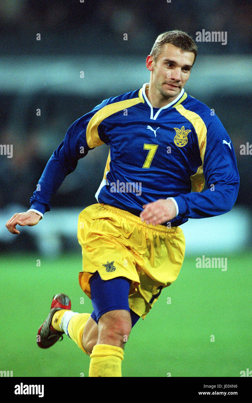 ANDRIY SHEVCHENKO UKRAINE DORTMUND WESTFALENSTADION DORTMUND 14 ...