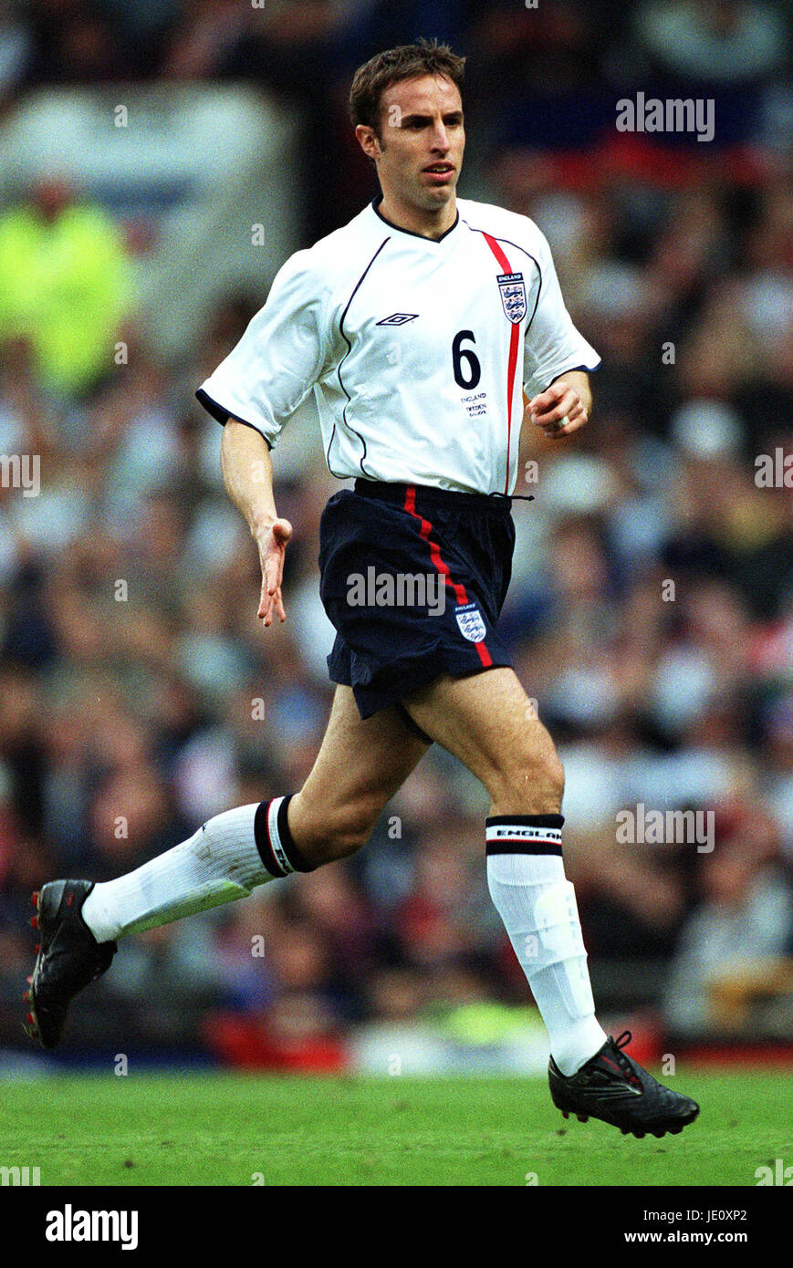 GARETH SOUTHGATE ENGLAND & MIDDLESBROUGH FC OLD TRAFFORD MANCHESTER ...