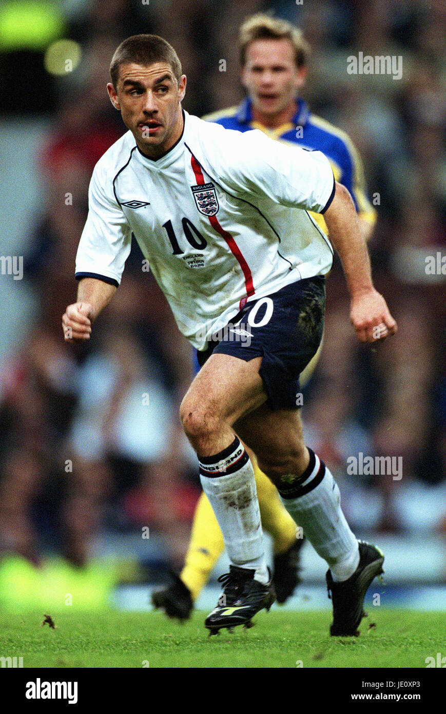 KEVIN PHILLIPS ENGLAND & SUNDERLAND FC OLD TRAFFORD MANCHESTER ENGLAND 10 November 2001 Stock ...