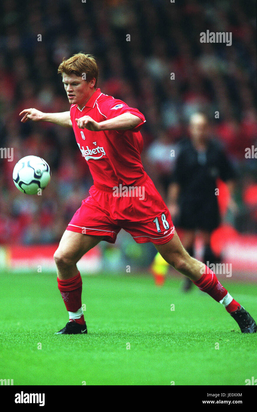 JOHN ARNE RIISE LIVERPOOL FC LIVERPOOL ANFIELD LIVERPOOL 03 November ...