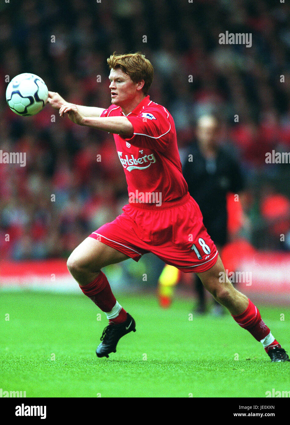 JOHN ARNE RIISE LIVERPOOL FC LIVERPOOL ANFIELD LIVERPOOL 03 November ...