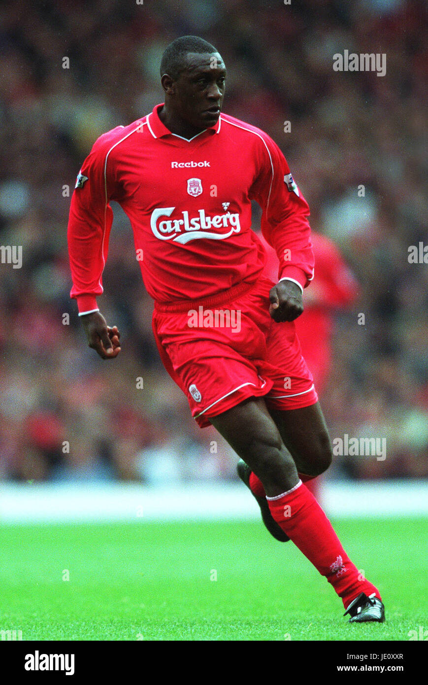 EMILE HESKEY LIVERPOOL FC LIVERPOOL ANFIELD LIVERPOOL 03 November 2001 ...