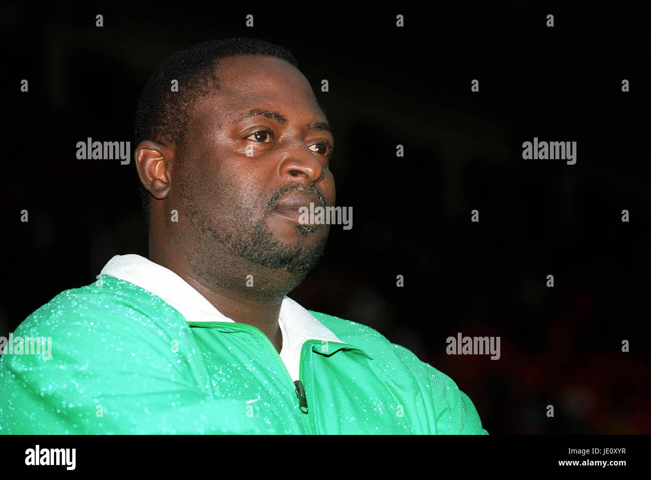 AMODU SHAIBU NIGERIA COACH SOUTHAMPTON ENGLAND 07 October 2001 Stock ...