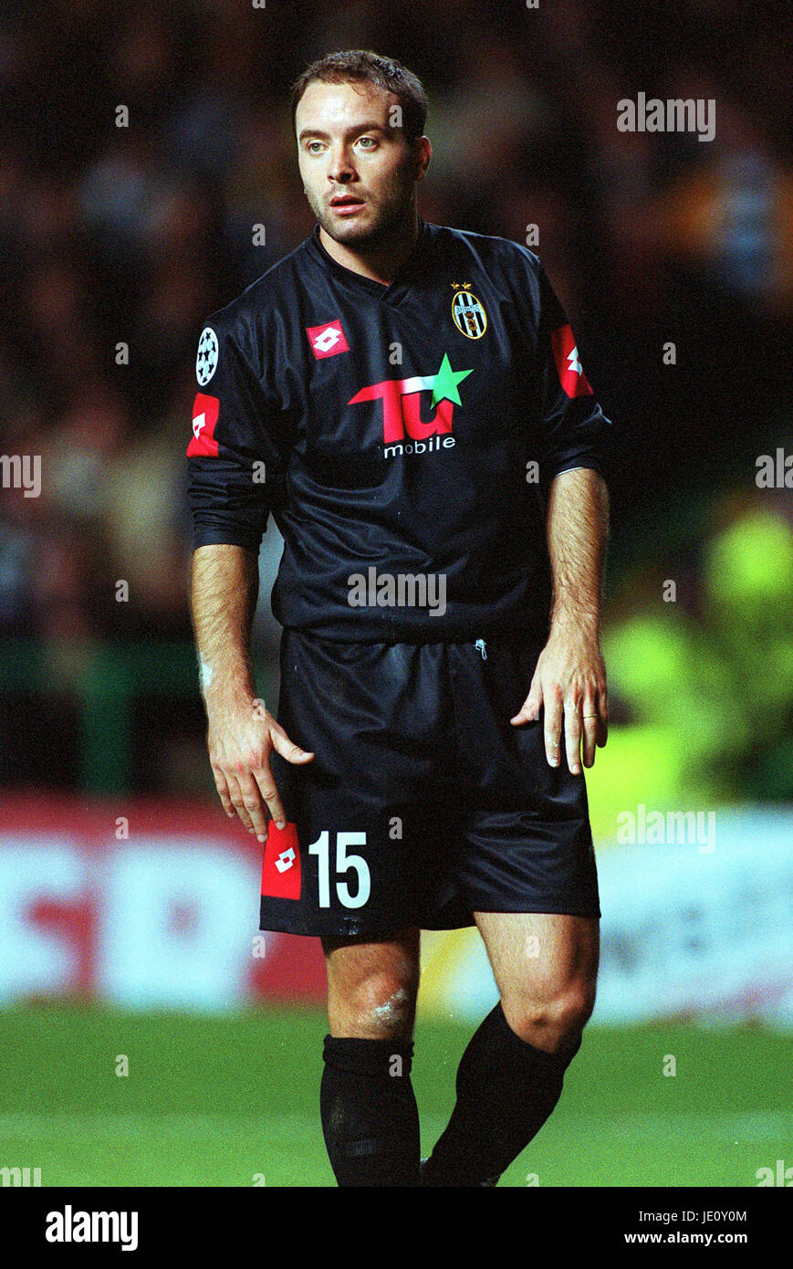ALESSANDRO BIRINDELLI JUVENTUS CELTIC PARK GLASGOW 31 October 2001 ...