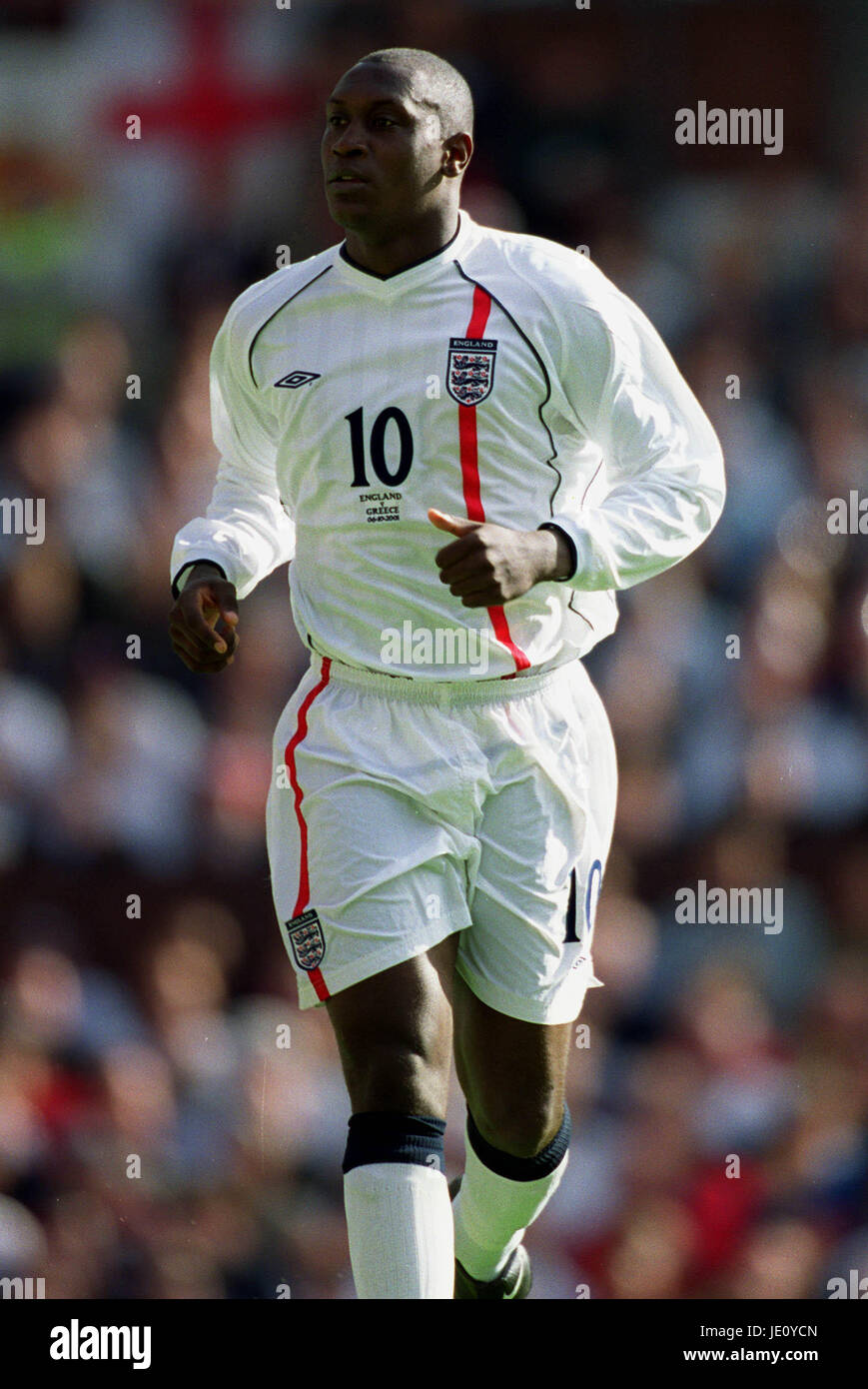 EMILE HESKEY ENGLAND & LIVERPOOL FC MANCHESTER ENGLAND OLD TRAFFORD 06 ...