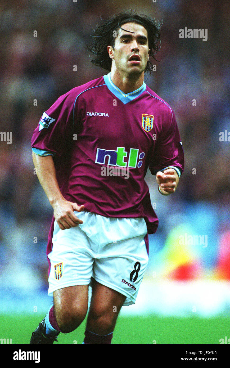 JUAN PABLO ANGEL ASTON VILLA FC BIRMINGHAM ASTON VILLA 14 October 2001 ...