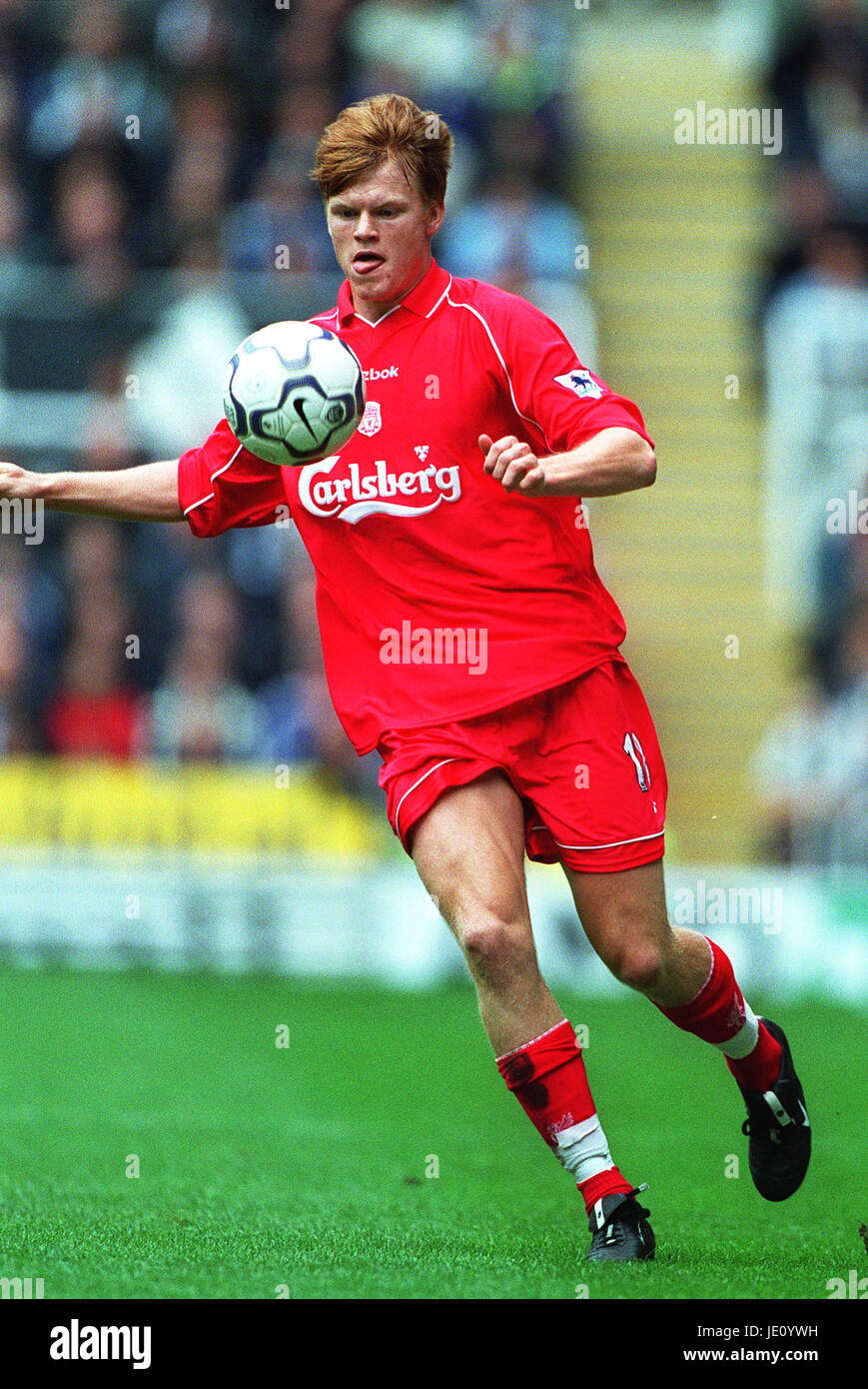 JOHN ARNE RIISE LIVERPOOL FC ST.JAMES PARK NEWCASTLE 30 September 2001 ...