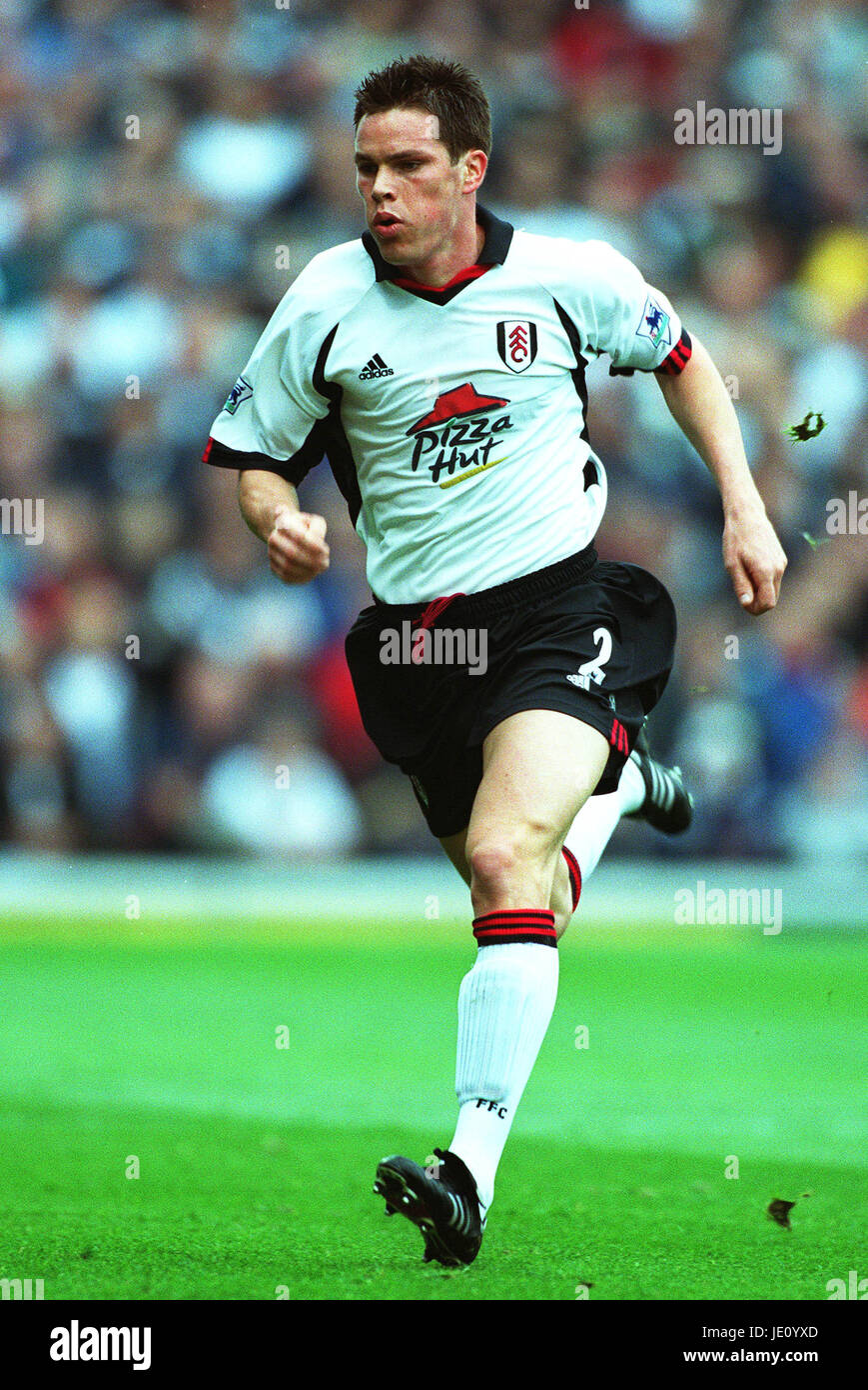 STEVE FINNAN FULHAM FC FULHAM LONDON ENGLAND 30 September 2001 Stock ...