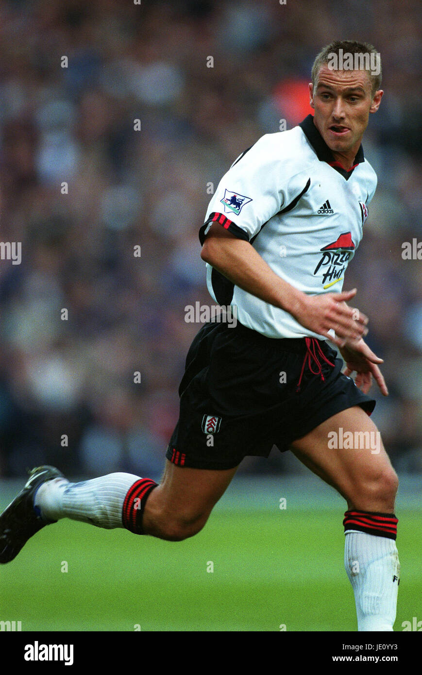 LEE CLARK FULHAM FC FULHAM LONDON ENGLAND 30 September 2001 Stock Photo ...