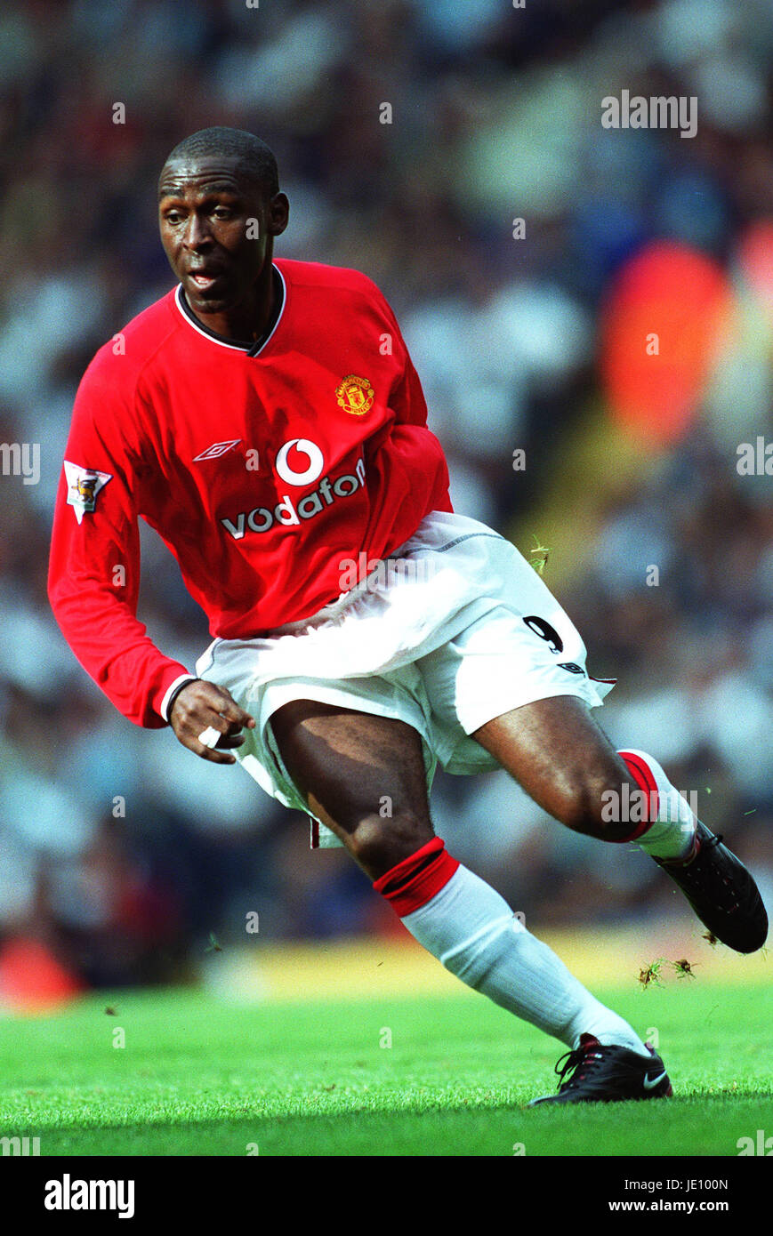ANDY COLE MANCHESTER UNITED FC TOTTENHAM LONDON ENGLAND 29 September ...