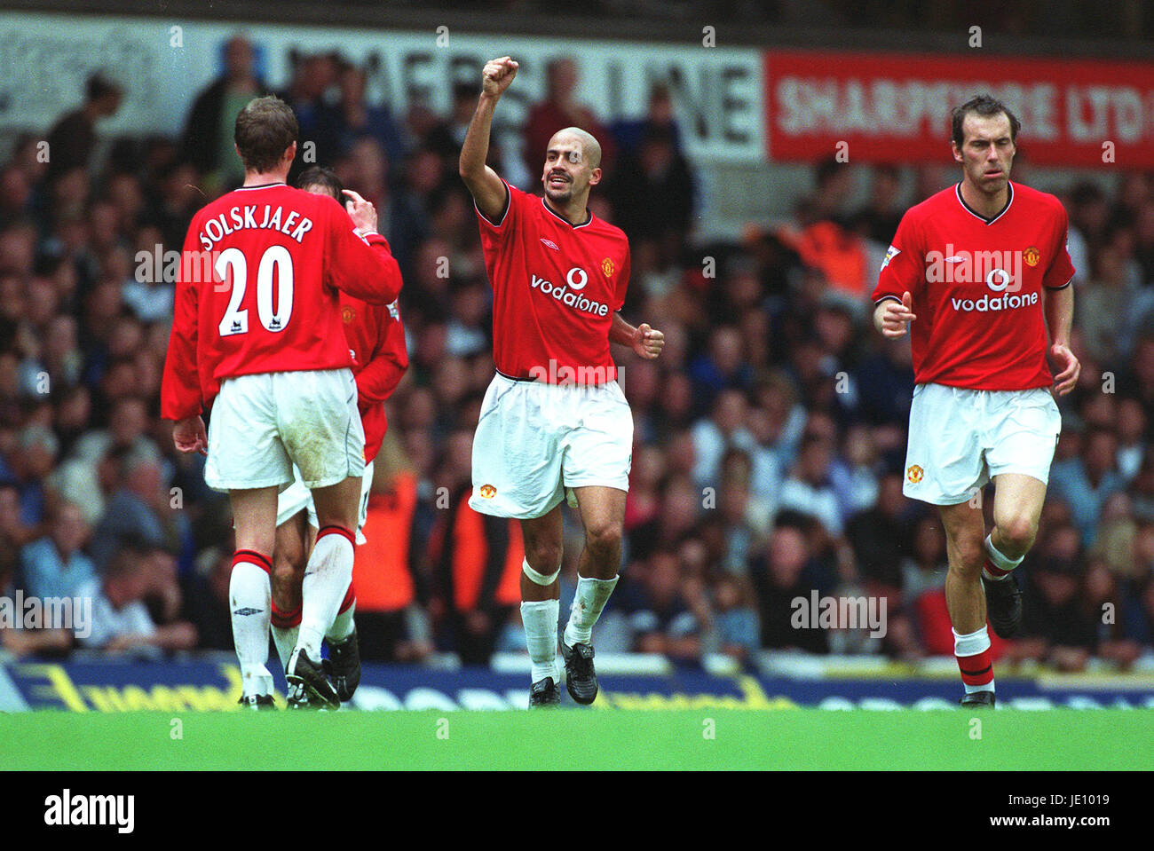 JUAN SEBASTISN VERON MANCHESTER UNITED FC TOTTENHAM LONDON ENGLAND 29 ...