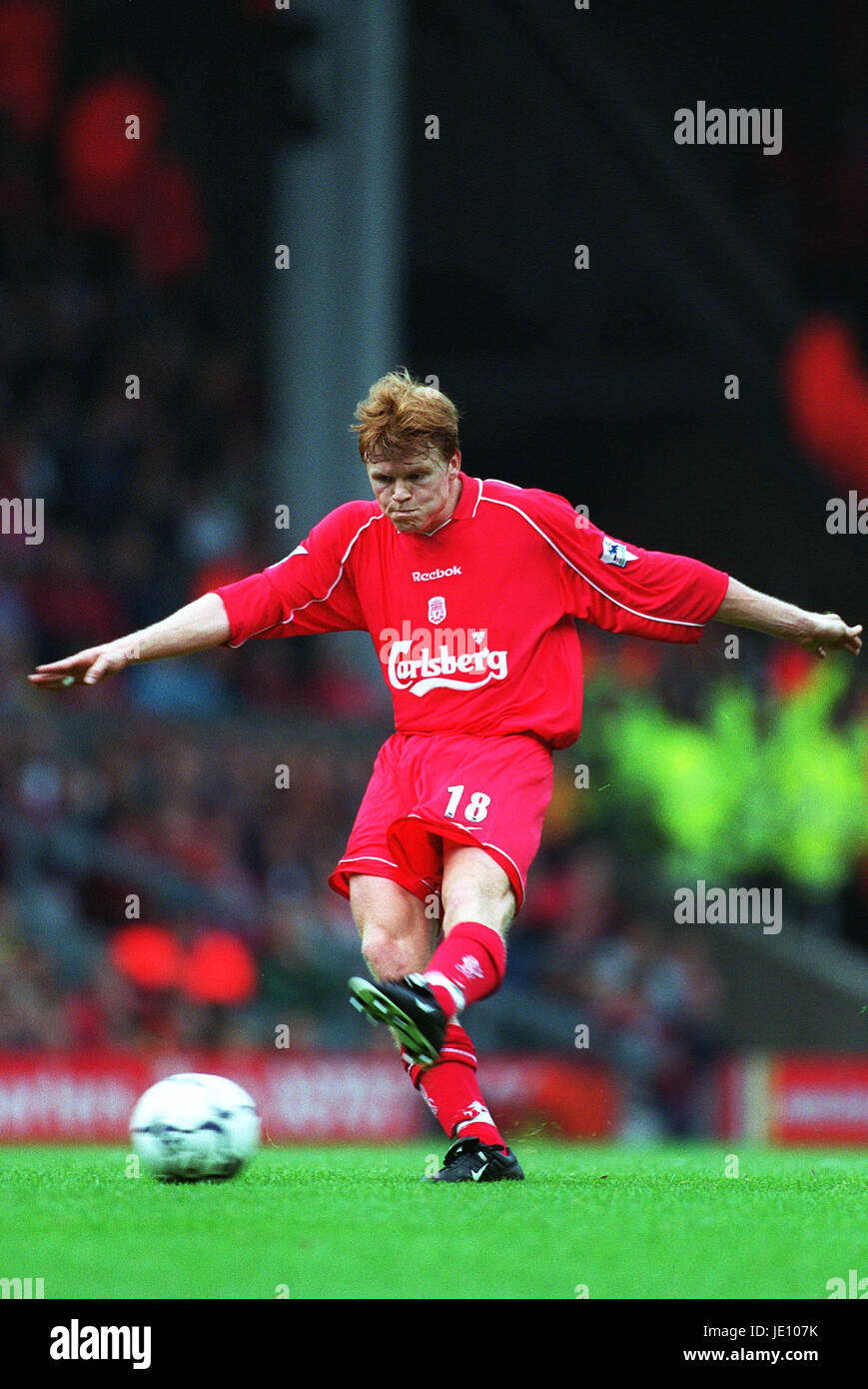 JOHN ARNE RIISE LIVERPOOL FC ANFIELD LIVERPOOL ENGLAND 22 September ...