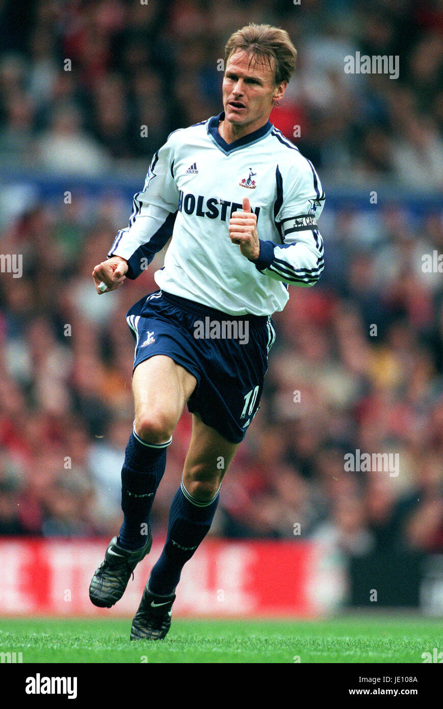 TEDDY SHERINGHAM TOTTENHAM HOTSPUR FC ANFIELD LIVERPOOL ENGLAND 22 ...