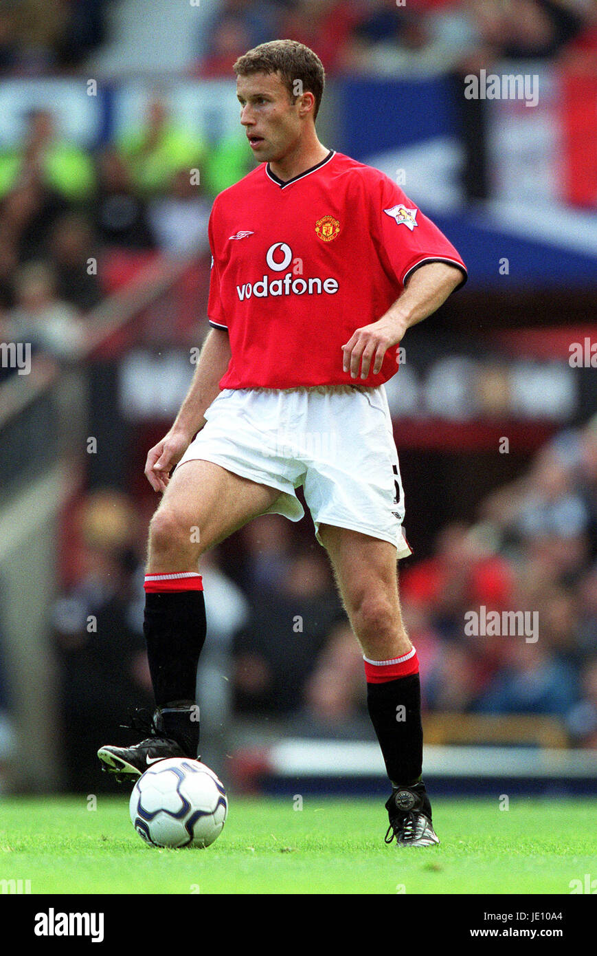 RONNY JOHNSEN MANCHESTER UNITED FC MANCHESTER OLD TRAFFORD 22 September ...